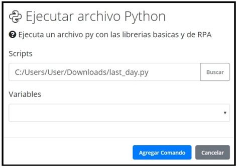 Tips Comandos Rocketbot Rocketbot Docs