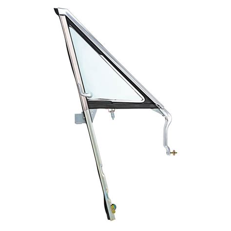 1966 1967 Chevrolet Vent Window Assembly W Green Tinted Glass Left Side