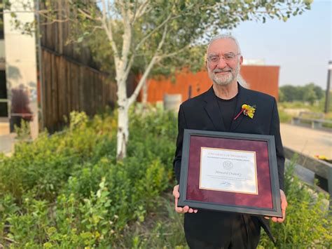 Katherine E Nash Gallery Director Howard Oransky Receives Presidents Award For Outstanding