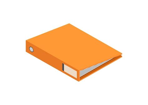 Premium Vector Office File Folder Simple Flat Illustration In