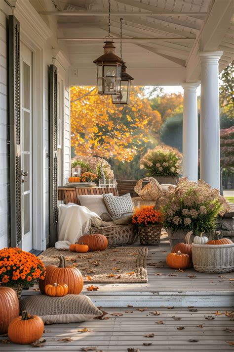 Fall Front Porch Decor Ideas To Welcome Autumn Dreamyhomestyle