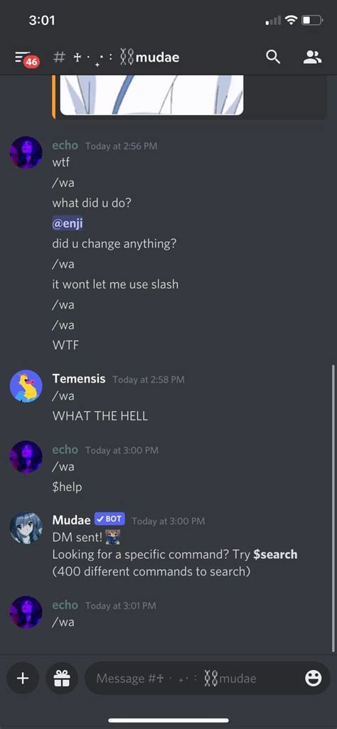 Slash Commands Not Working Rmudae