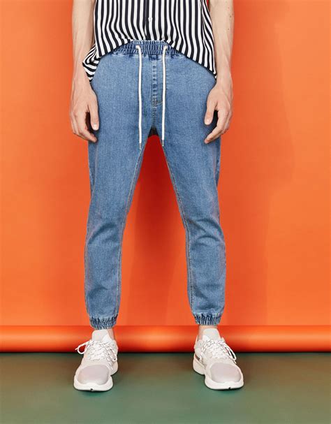 Calças De Ganga Roupa Homem Bershka Portugal