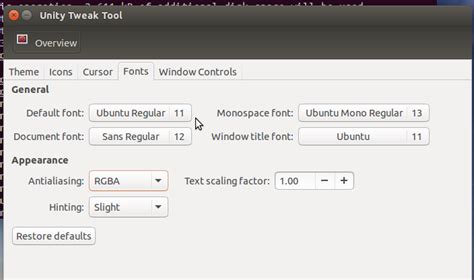 How To Set Font Size In Ubuntu 15 04 Ask Ubuntu