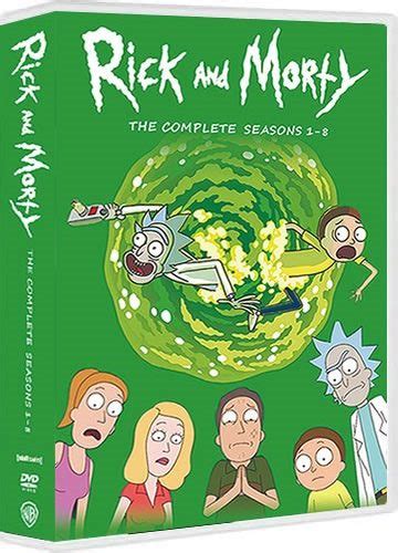 For Sale Rick And Morty Series 1 8 Dvd Box Set Uk