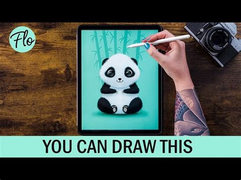 Free Video Draw A Panda In Procreate From Art With Flo Class Central