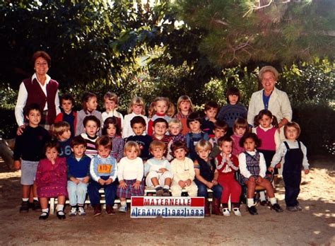 Photo De Classe Maternelle 1 De 1982 Ecole Anatole France Copains D