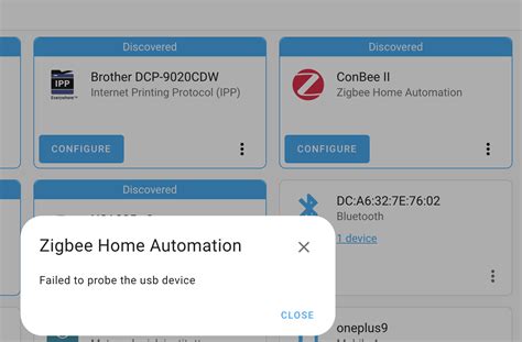 Cant Find Conbee 2 Device From Either Deconz Or Zha Home Assistant Community