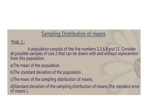 Sampling Detail Explanation Statistics Pptx