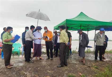 ဧရာဝတီတိုင်းဒေသကြီးဝန်ကြီးချုပ် ဦးတင်မောင်ဝင်း အင်္ဂပူ ညောင်ကျိုး ဆက်သွယ်ရေး ကားလမ်းမအား ငဝန်မြစ