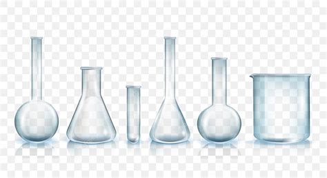 Premium Vector Laboratory Glassware Vector Illustration Set