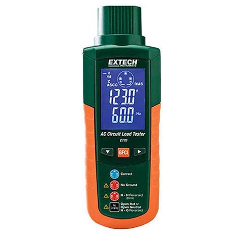 Extech Ct70 Ac Circuit Load Tester Ac Load Handling And Outlet Tester Extech Ct70 Ac Circuit Load Tester Ac Load Handling And Outlet Tester