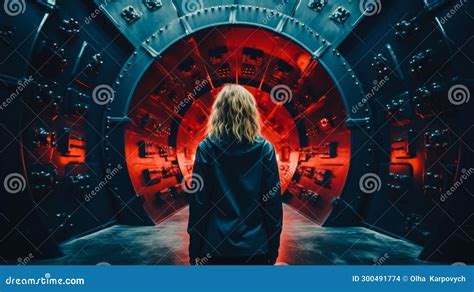 A Vault With Data Symbols Inside Emphasizing The Importance Of