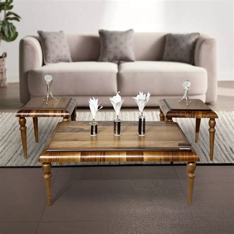 Luxury Coffee Table Set Asbar Furniture