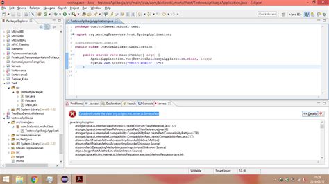 Trouble With Server Tab While Adding Tomcat Server In Eclipse Stack Overflow