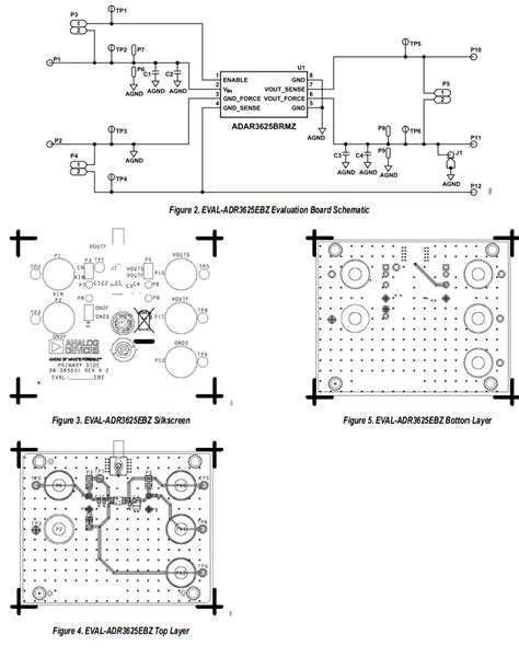 Analog Devices Eval Adr3625 Evaluation Board User Guide