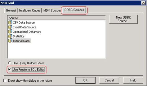 Kb30310 How To Create A Freeform Sql Report In Microstrategy Developer