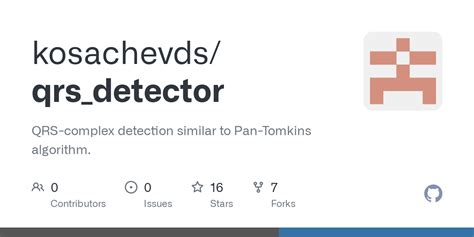 GitHub Kosachevds Qrs Detector QRS Complex Detection Similar To Pan Tomkins Algorithm