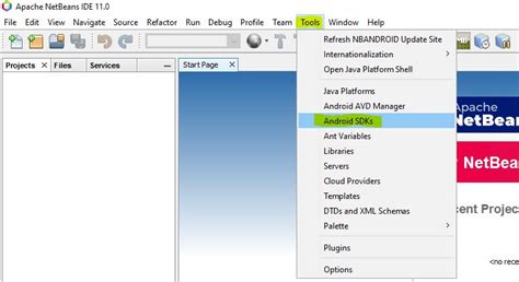 Instalación del SDK Android para NbAndroid PC Resumen