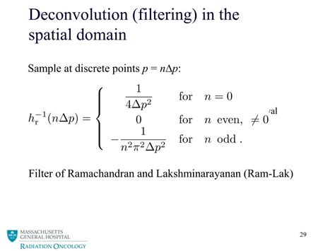 ppt image reconstruction and inverse treatment planning sharpening