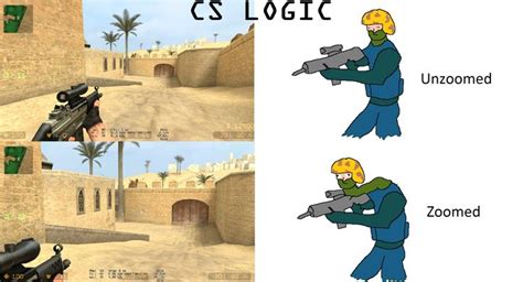 Counter Strike Logic Fun Via Reddit User Coldstorybro Cs Go Memes
