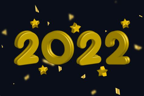 New Year 2022 3d Text Clip Art Design Graphic By Pixeness Creative