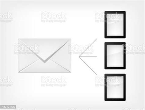 메일 컨셉입니다 태블릿 Pc 0명에 대한 스톡 벡터 아트 및 기타 이미지 0명 Led 조명 기업 비즈니스 Istock