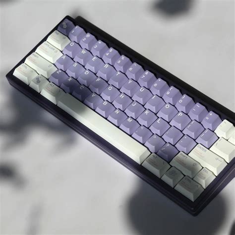 Timeless Violet Pbt Dye Sublimation Cherry Profile Keycap Set High