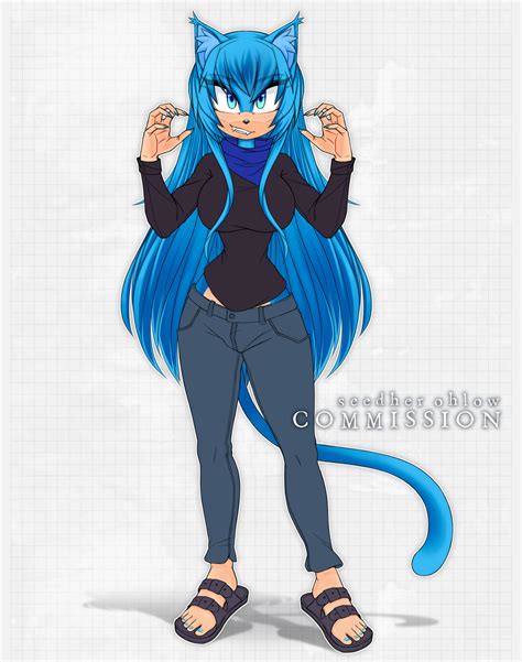 Aurora The Cat Anthro Design By Thewarrior360 On Deviantart