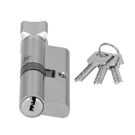 Zerone Cylindre De Serrure Noyau De Serrure De Porte En Alliage D