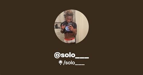 Solo Instagram Tiktok Linktree