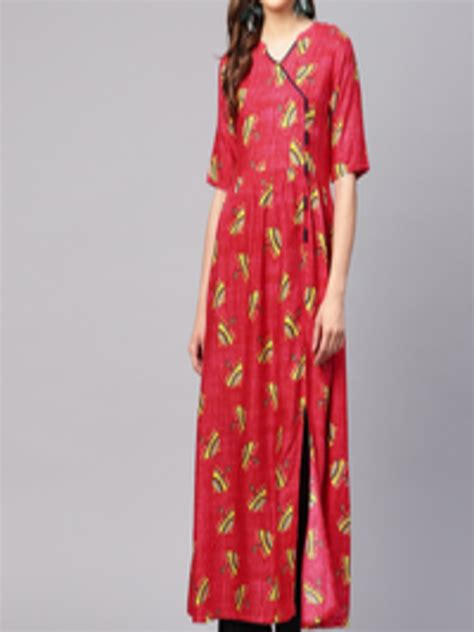 Buy Ives Ethnic Motifs Printed Anarkali Kurta Kurtas For Women