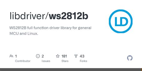 Github Libdriverws2812b Ws2812b Full Function Driver Library For