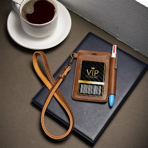 Jual Lanyard Dan Name Tag Id Cardholder Kulit Custom Lanyard Id Card Custom Kulit Name Tag