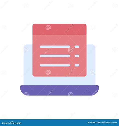 Alert Laptop Cyber Attack Icon Simple Color Vector Elements Of Hacks Icons For Ui And Ux