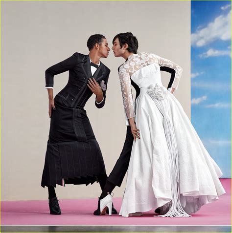 Ezra Miller And Keiynan Lonsdale Model Dresses From Met Gala 2019 Exhibit