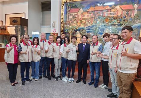 賴副總統參觀「西來庵事件濃縮版」交趾燒 中華日報中華新聞雲