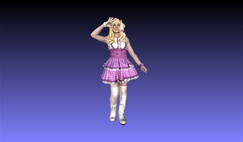 3d Girl Model 1146288 Turbosquid