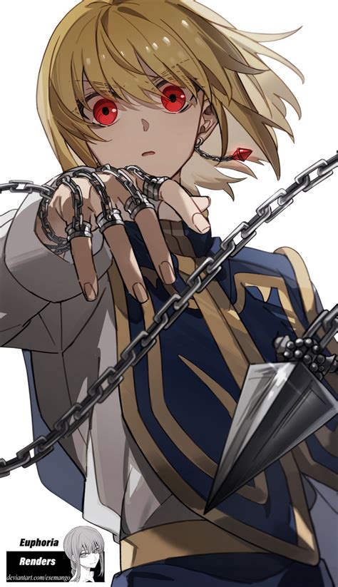 Kurapika Anime Render By Esemango On Deviantart
