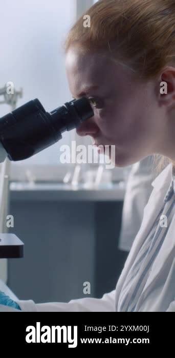 Female Tech Microscope Stock Videos And Footage Hd And 4k Video Clips