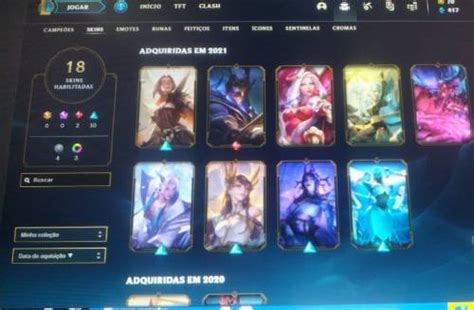 Conta Lol Muita Skins E Campeoes League Of Legends Contas Ggmax