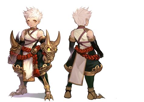 Artstation 4 5등신 캐릭터작업 Hy Y Anime Character Design Concept Art