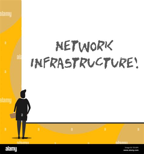 Conceptual Hand Writing Showing Network Infrastructure Concept Meaning Hardware And Software