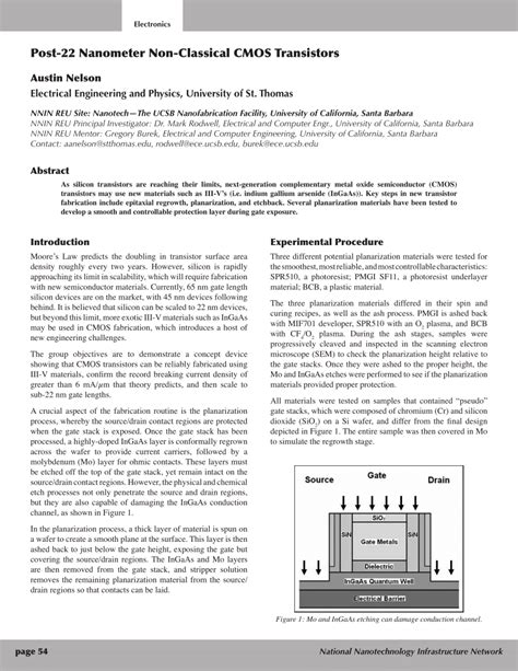 Pdf Post 22 Nanometer Non Classical Cmos Transistors