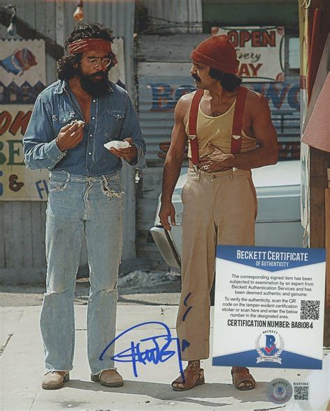 Tommy Chong Actor Comedian Signed 8x10 Photo Auto Autograph Beckett Bas