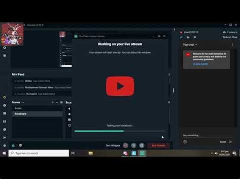 first stream using streamlabs - YouTube