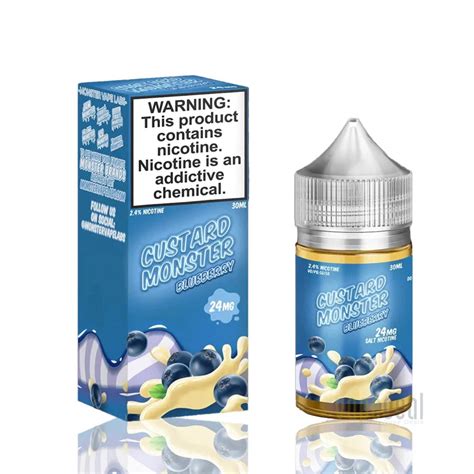 Blueberry Custard Monster By Jam Monster Salts 30ml