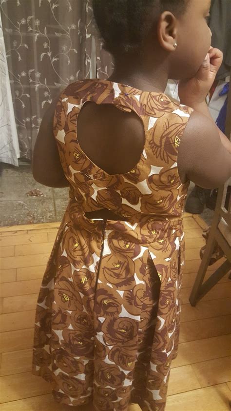 Simplicity 1382 Girlsgirls Plus Dress With Back Variations