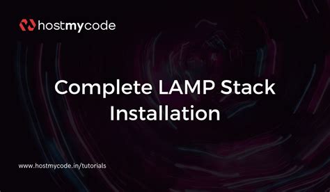 Complete Lamp Stack Installation On Ubuntu Hostmycode
