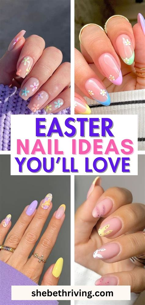 25 Cute Easter Nails That Are Popular This Season